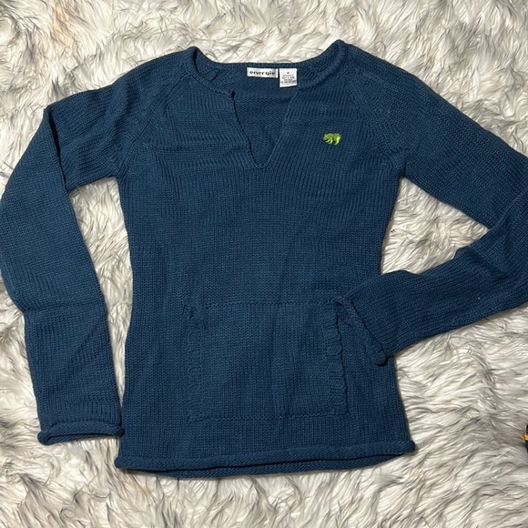 Energie | Sweaters | Vintage Energie Women Size Medium Ocean Blue ...